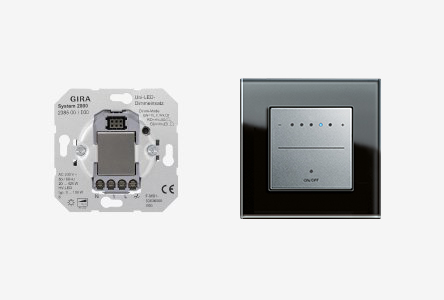 Dimmtechnik von Gira – Licht einfach und komfortabel dimmen